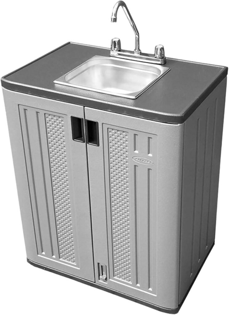 3 Portable Sink With Hot water For Indoor & Outdoor Hand Washing