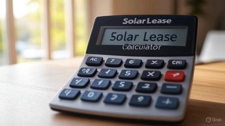 Solar Lease Calculator | Solar Lease Cost Calculator